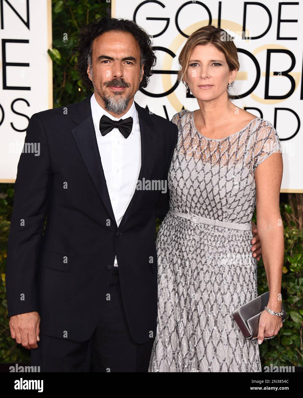 Alejandro Gonzalez Inarritu, left, and Maria Eladia Hagerman arrive at ...