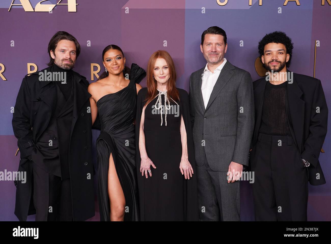 (left to right) Sebastian Stan, Briana Middleton, Julianne Moore ...