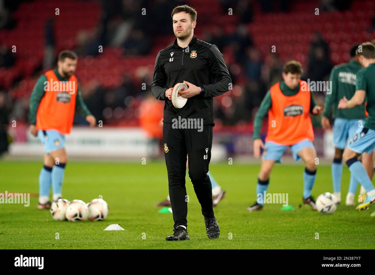 Wrexham 2023 fa cup hi-res stock photography and images - Alamy
