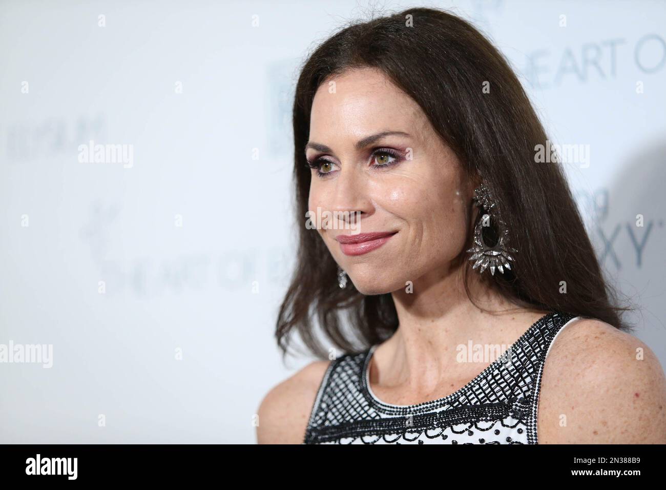 Minnie Driver arrives at The Art Of Elysium Heaven Gala at Hangar 8 on ...
