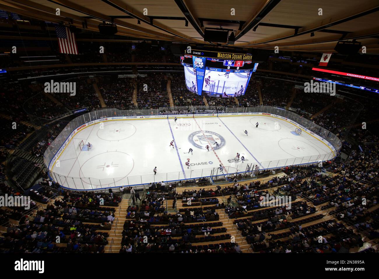 University of Yale and University of Harvard in action seen at the ...