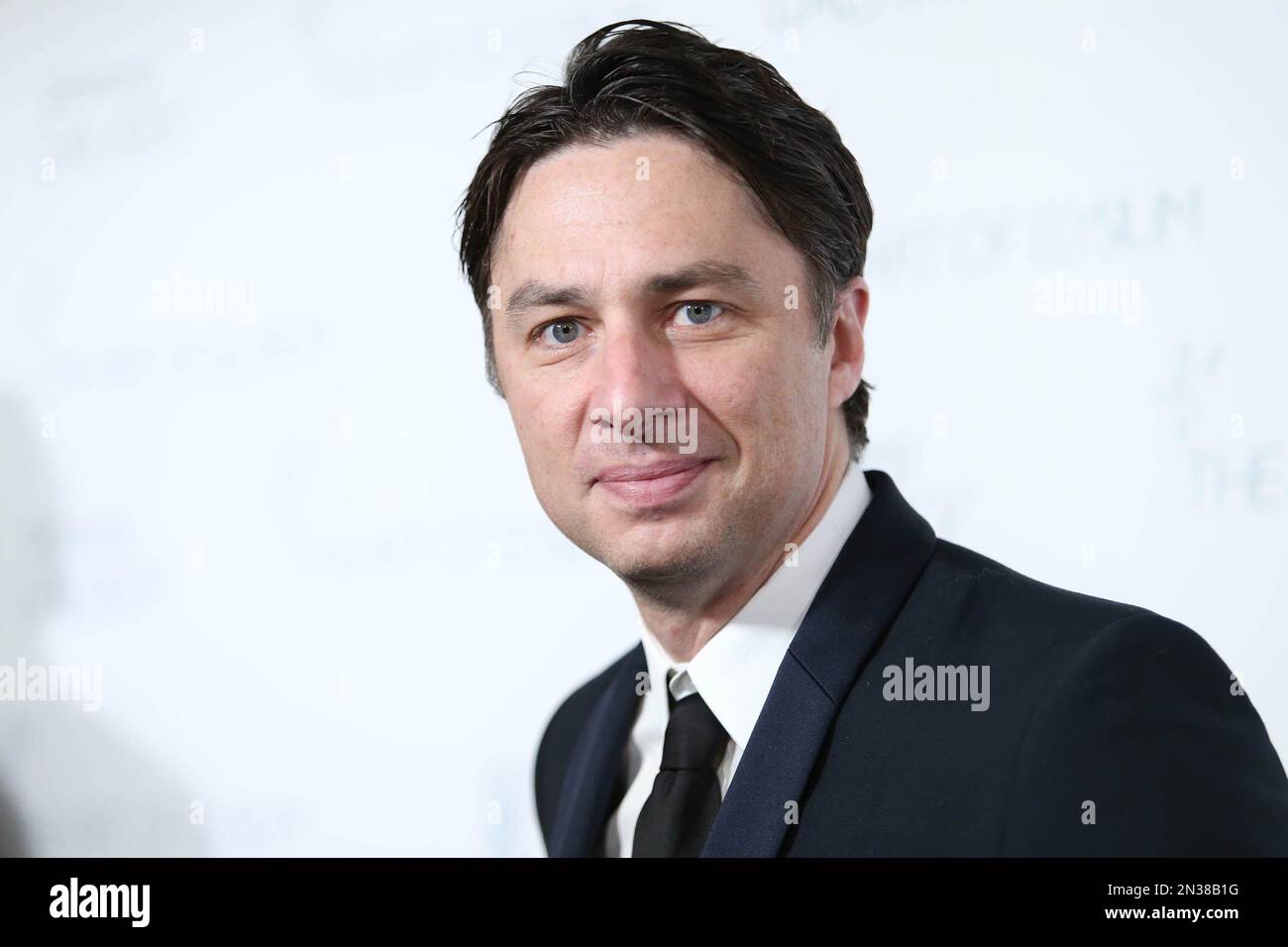 Zach Braff arrives at The Art Of Elysium Heaven Gala at Hangar 8 on ...