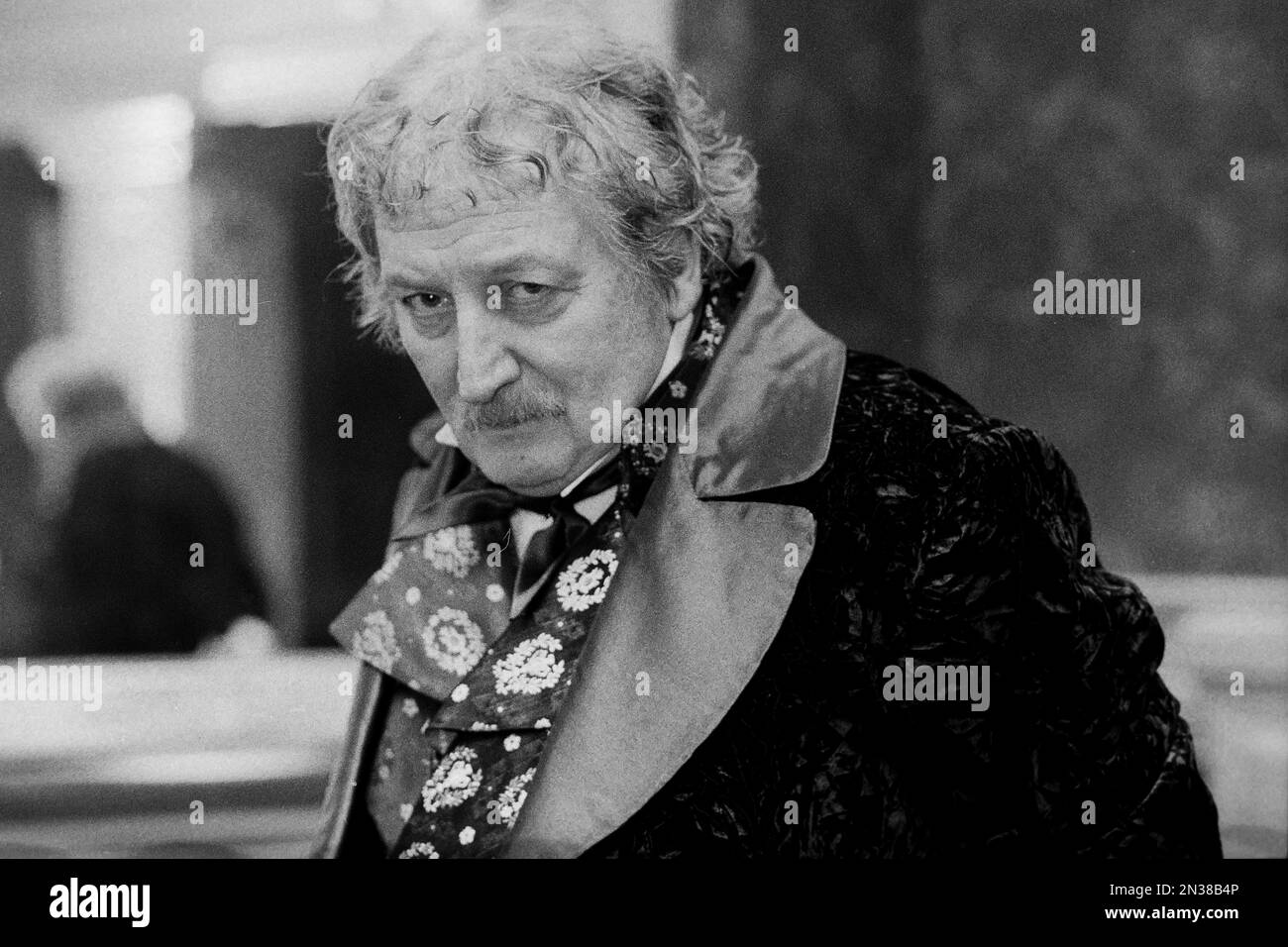 French actor Jacques Fabbri, Portrait session ahead of the creation of ...