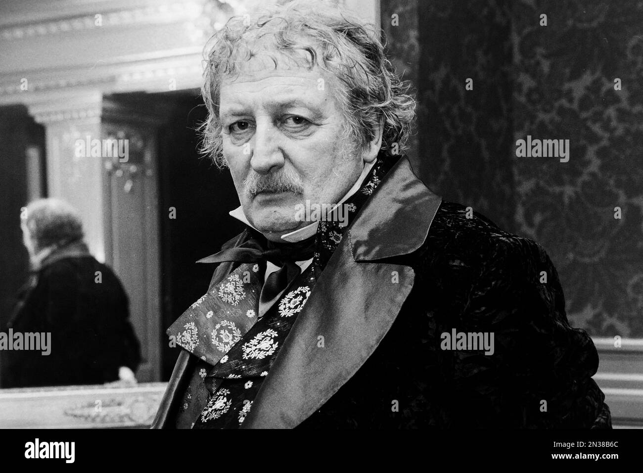 French actor Jacques Fabbri, Portrait session ahead of the creation of ...