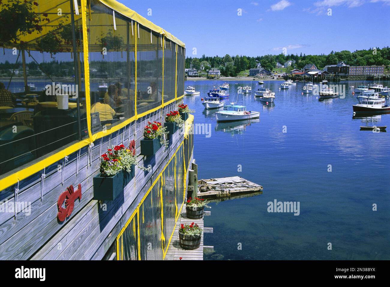 Bass Harbor, Mount Desert Island, Maine, USA Stock Photo - Alamy