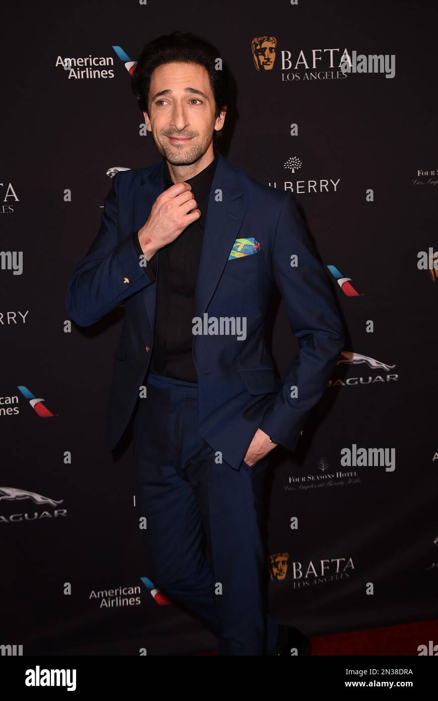 Adrien Brody arrives at the BAFTA 2015 awards season tea party at The ...