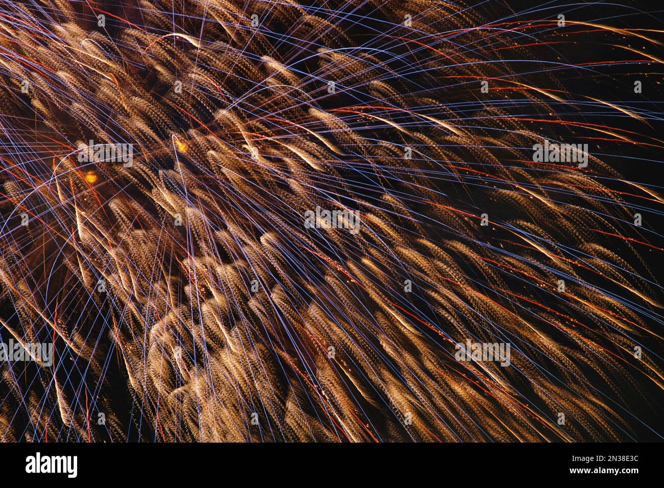 4th july fireworks time lapse hi-res stock photography and images - Alamy