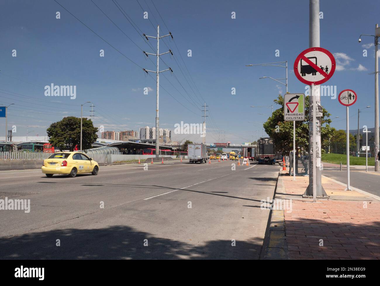 Bogota traffic jam hi-res stock photography and images - Alamy