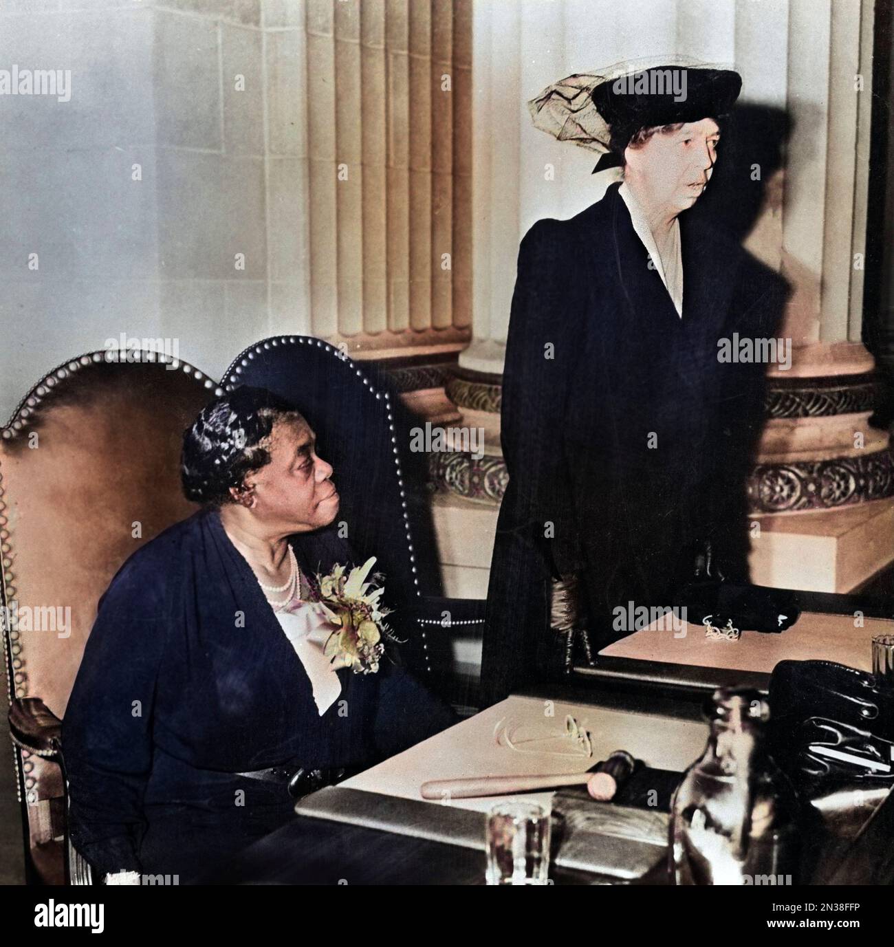 Eleanor roosevelt mary bethune hi-res stock photography and images - Alamy