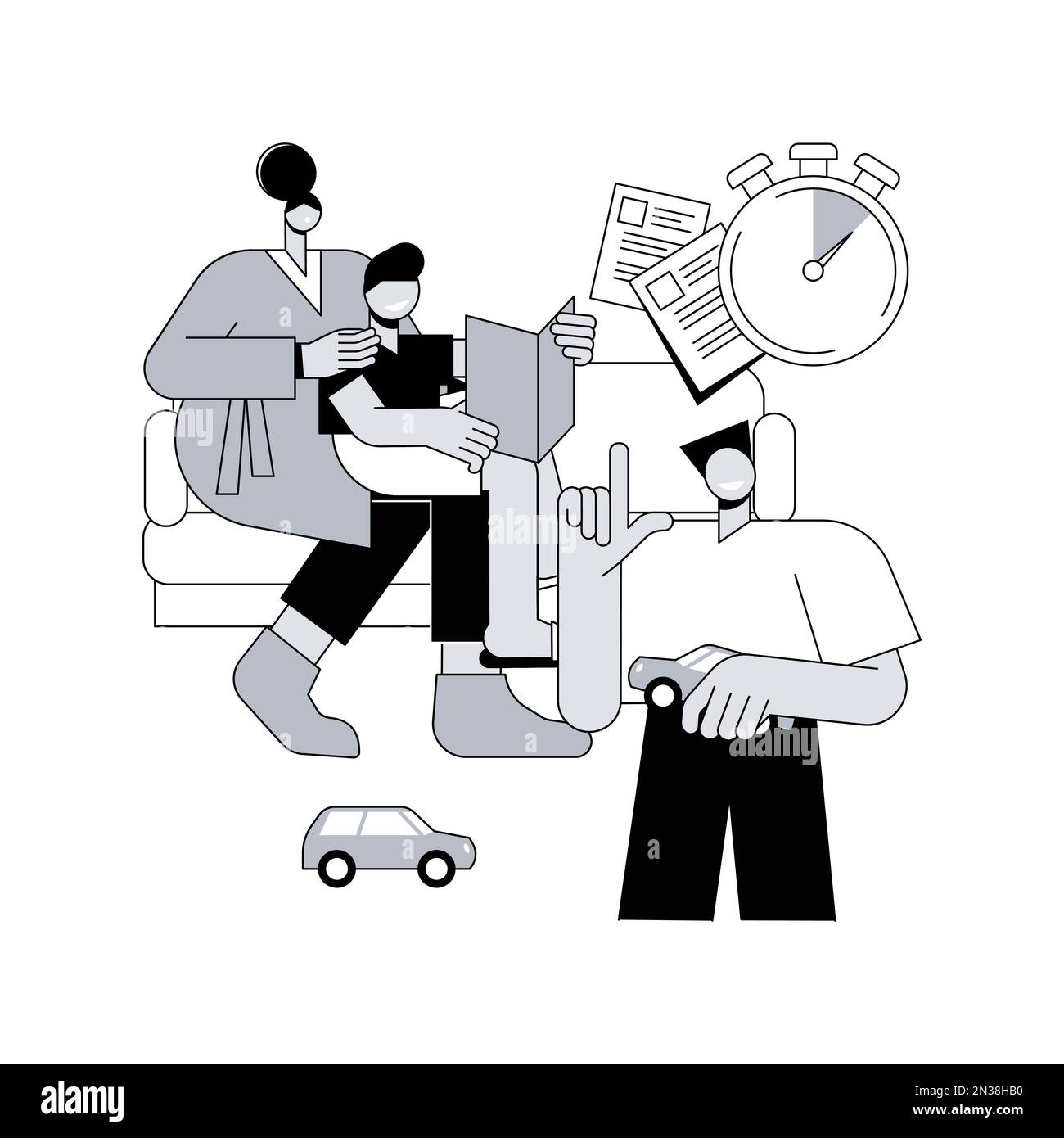 Adopted father Stock Vector Images - Alamy