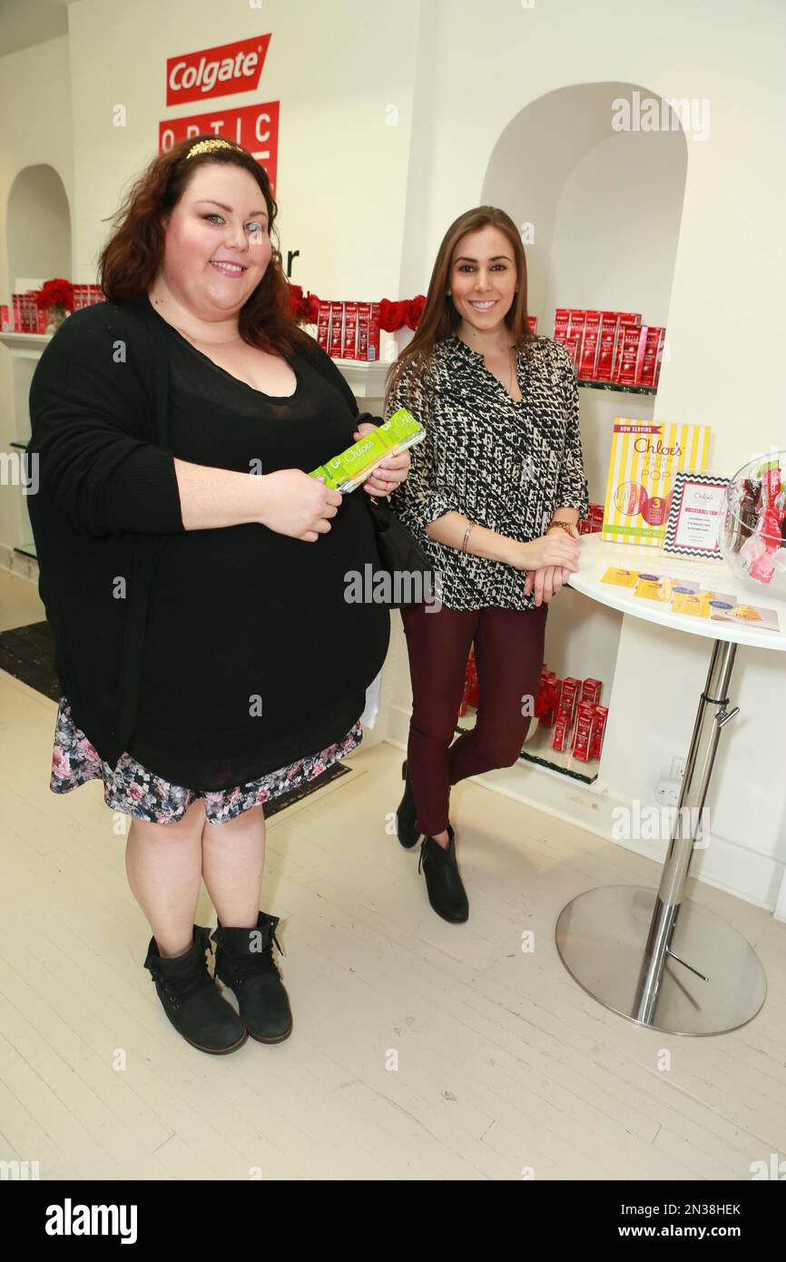Chrissy Metz at The Colgate® Optic White® Beauty Bar at The Selma House ...