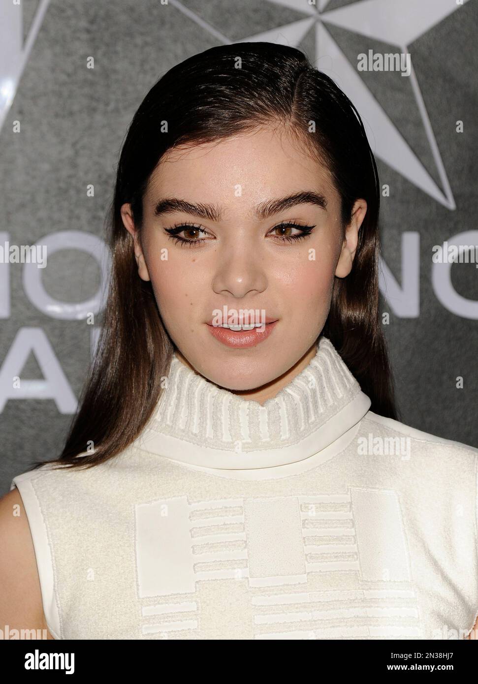 Actress Hailee Steinfeld poses at the opening of W Magazine's "Shooting ...