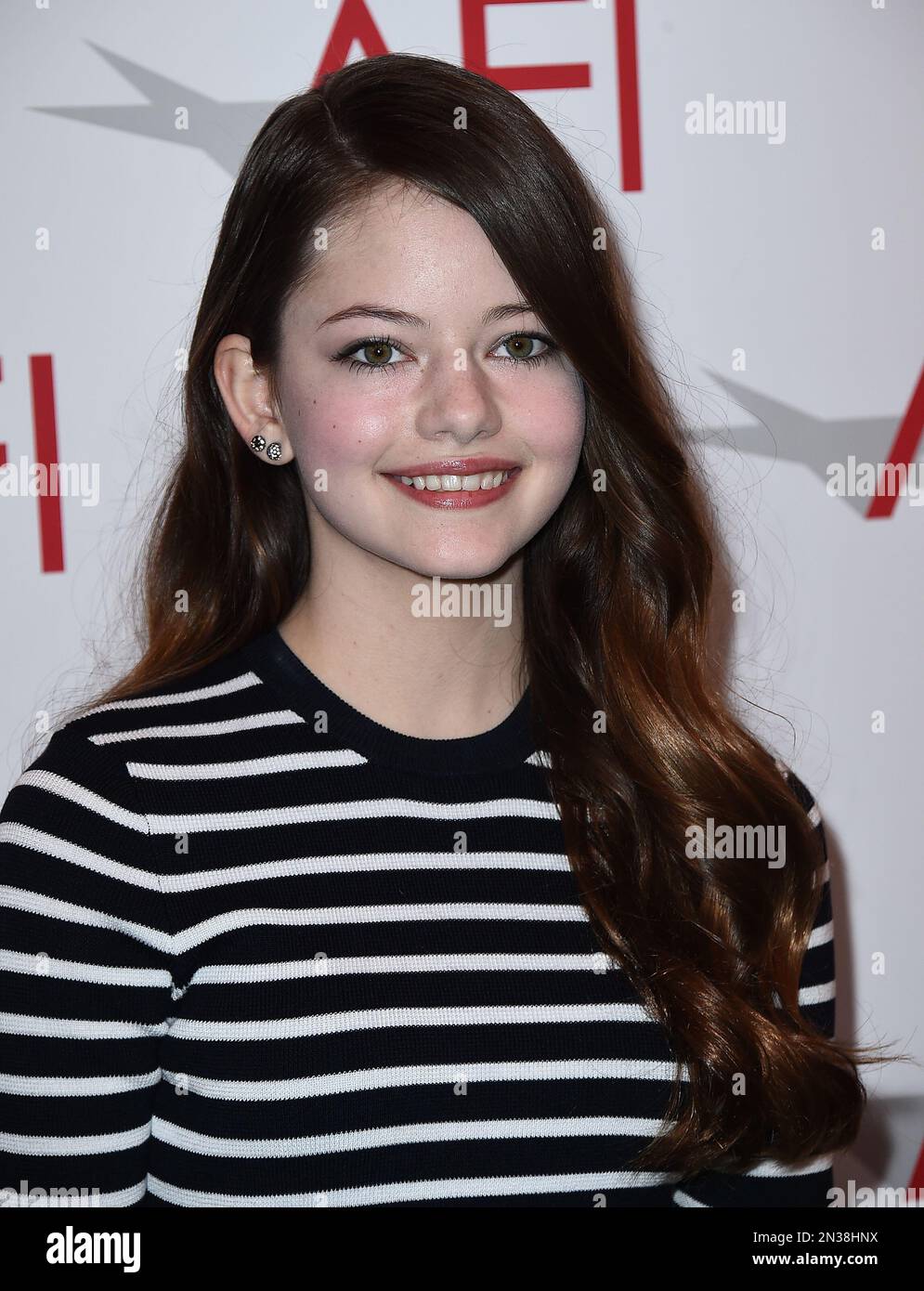 Mackenzie Foy arrives at the AFI Awards at The Four Seasons Hotel on ...