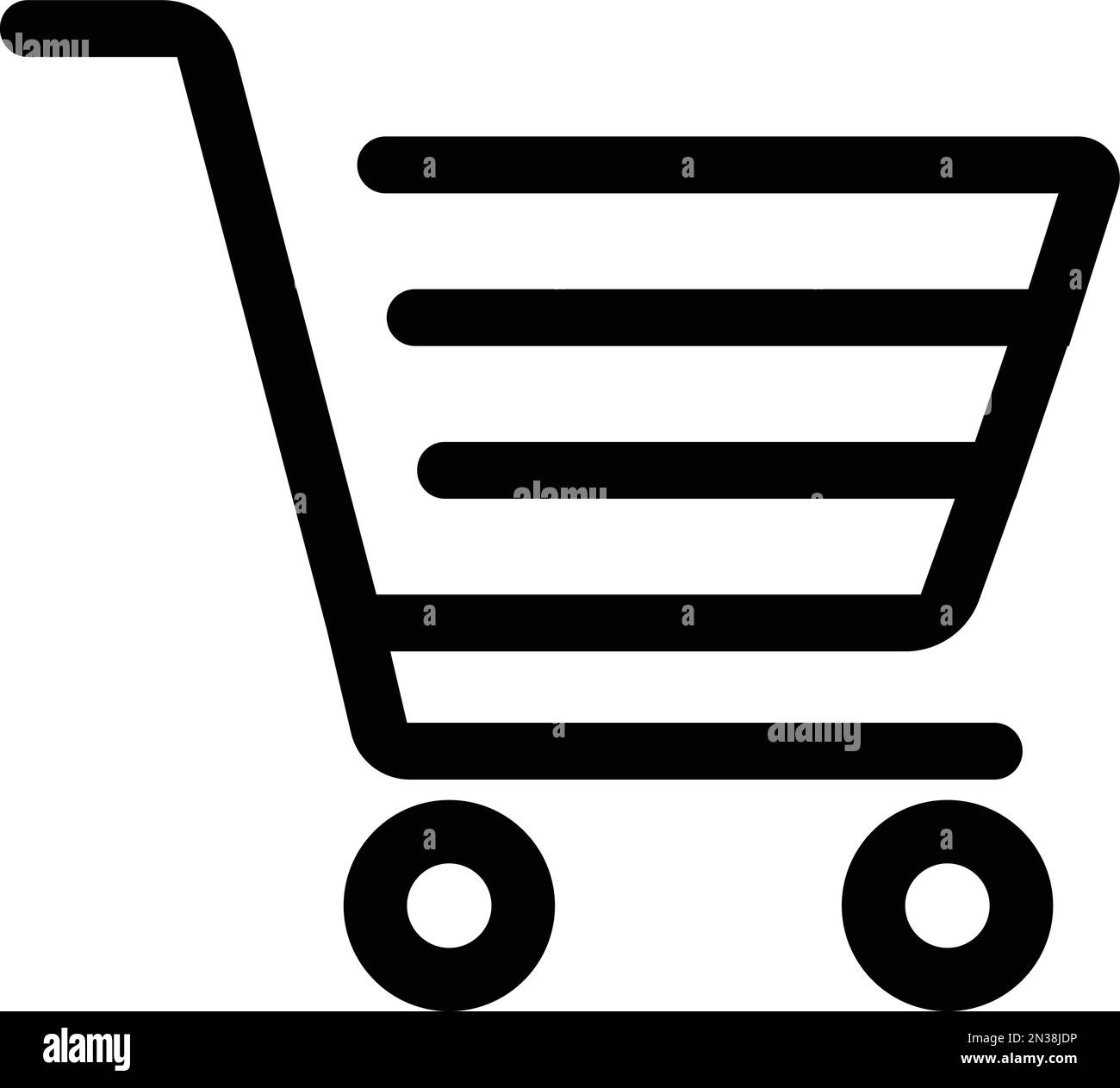 Shopping cart icon. Web store shopping cart icon. Internet shop buy ...