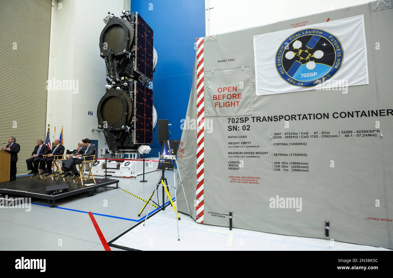 The world's first all-electric propulsion geostationary satellites, the ...