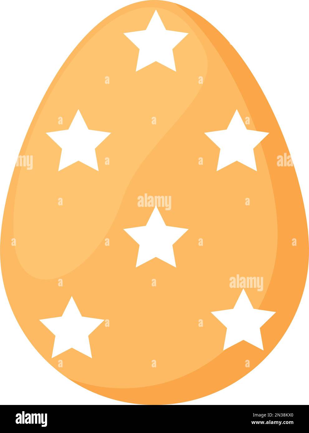 spring egg painted with stars Stock Vector Image & Art - Alamy