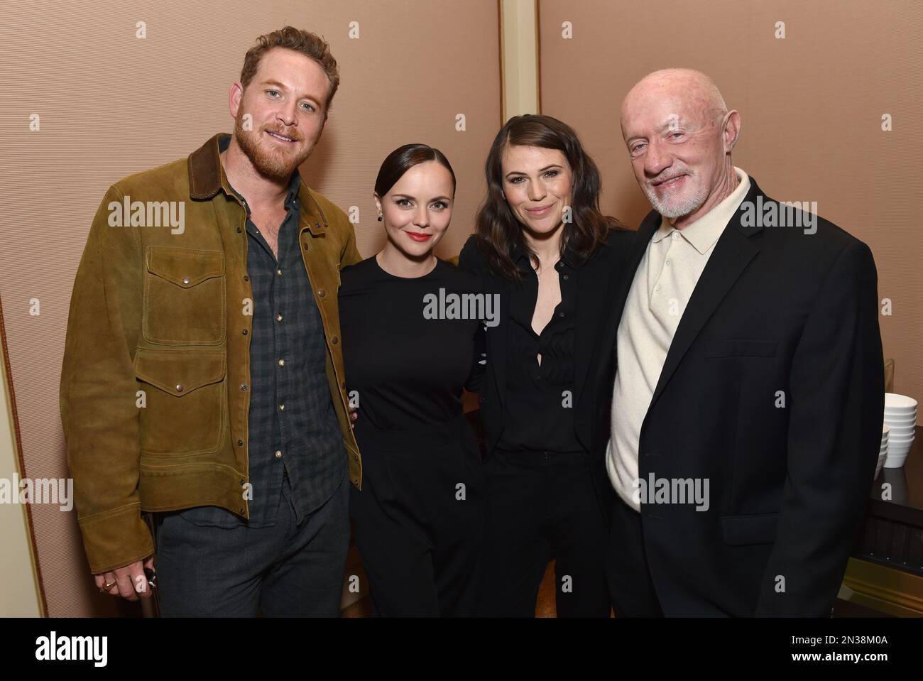 Cole Hauser, from left, Christina Ricci, Clea DuVall and Jonathan Banks ...