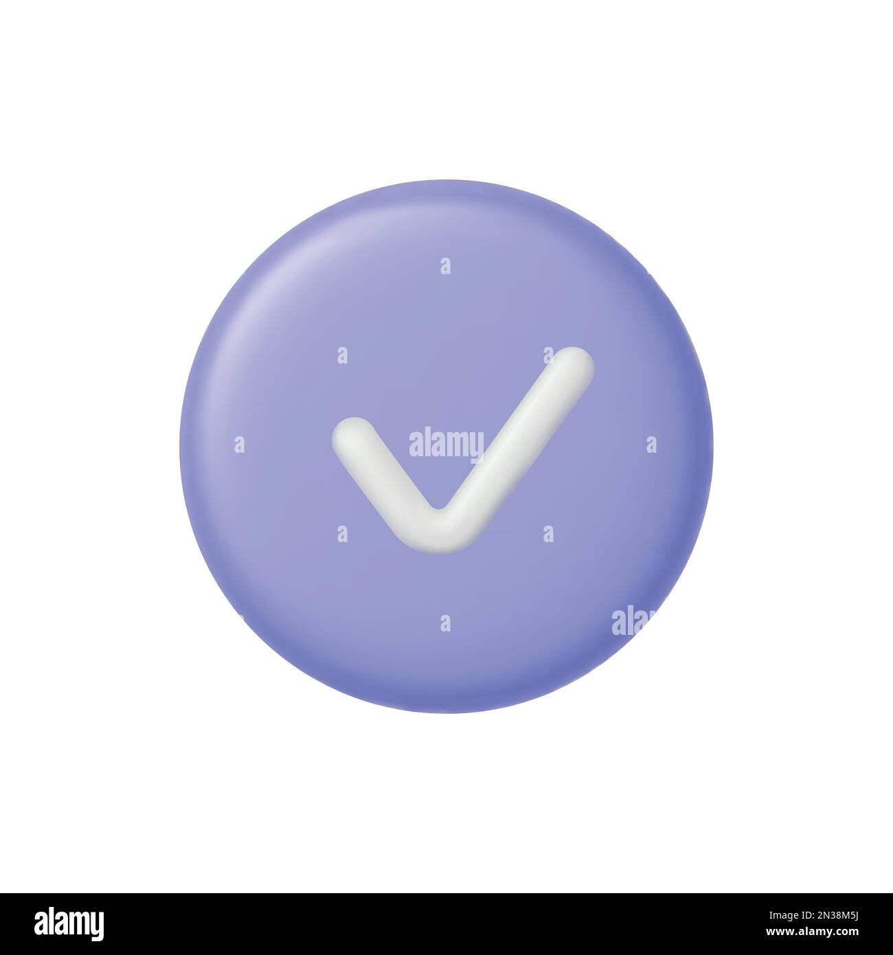 3D Right and Wrong Button in Round Shape. Yes and No Correct Incorrect ...