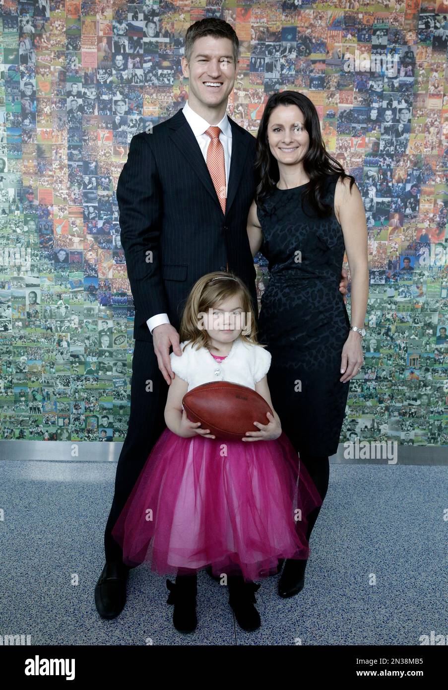 Chicago Bears new general manager Ryan Pace and his wife Stephanie and ...