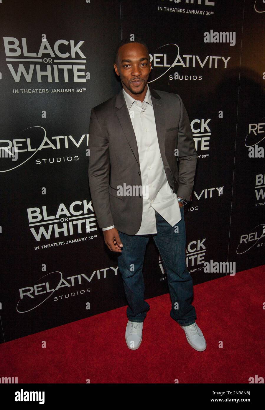 Actor Anthony Mackie during the Chicago screening of Relativity Media’s ...
