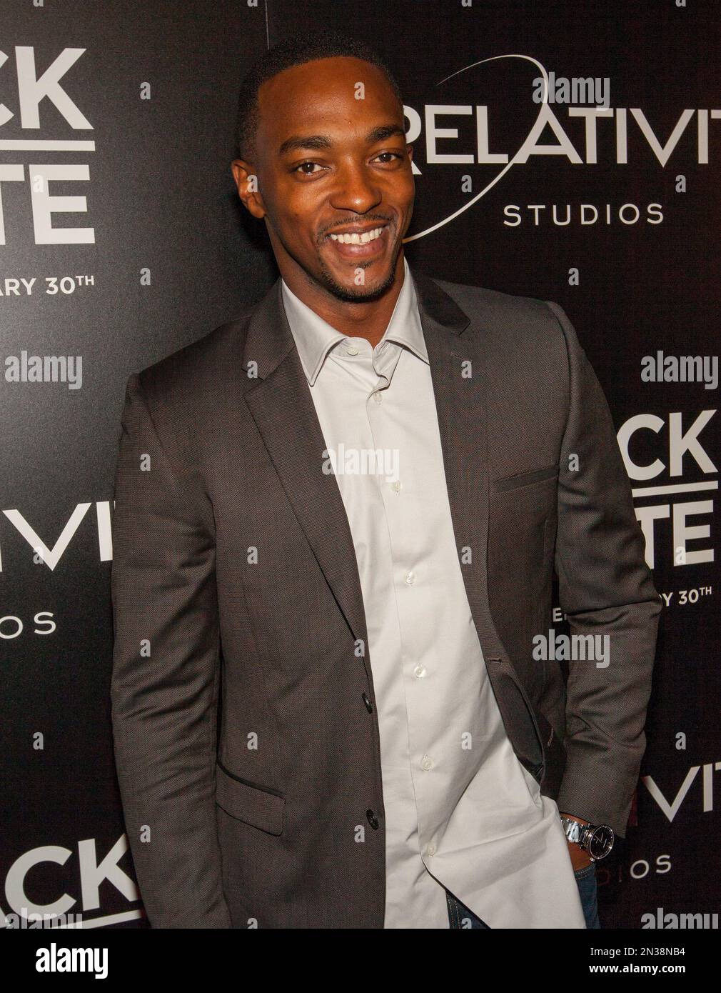 Actor Anthony Mackie during the Chicago screening of Relativity Media’s ...