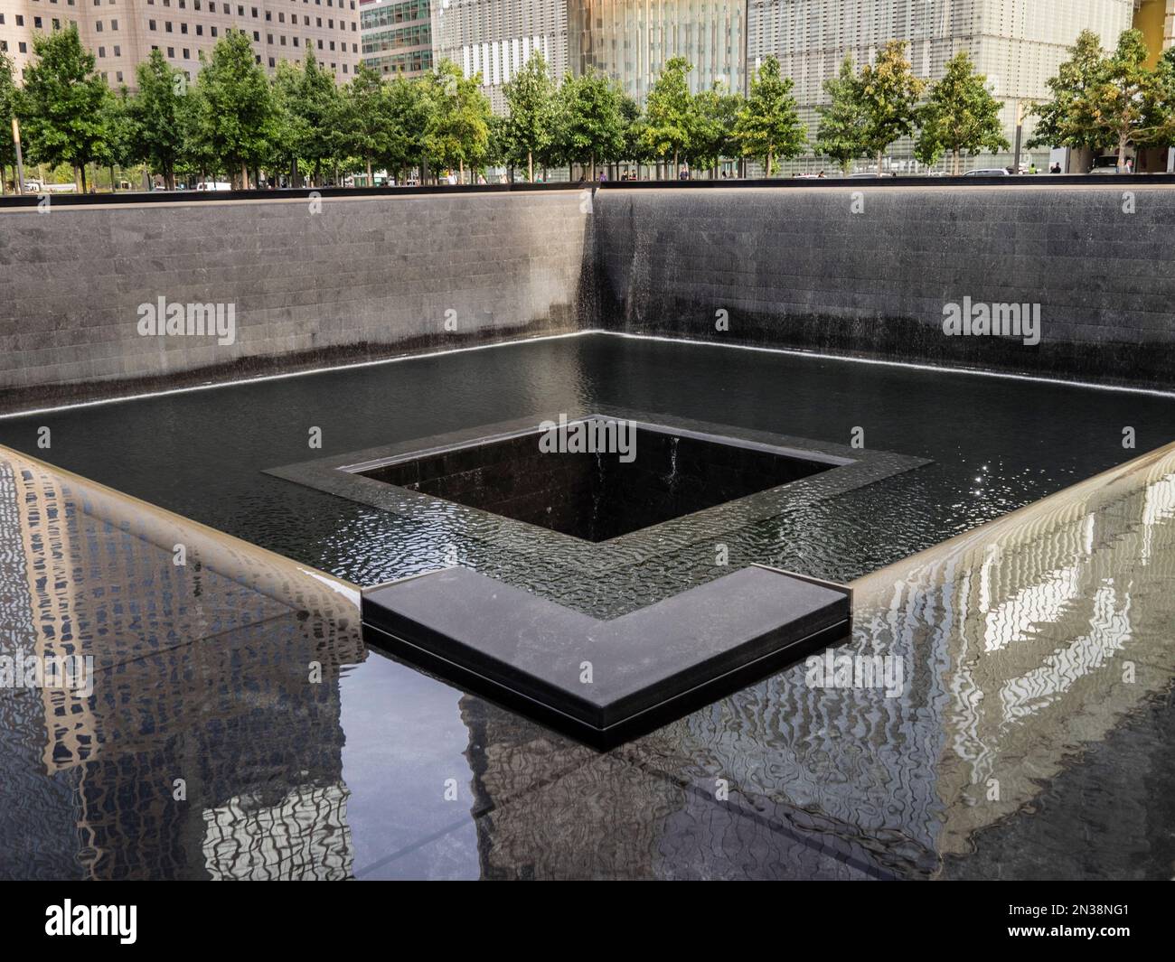Memorial Pool for the World Trade Center, New York, USA Stock Photo - Alamy