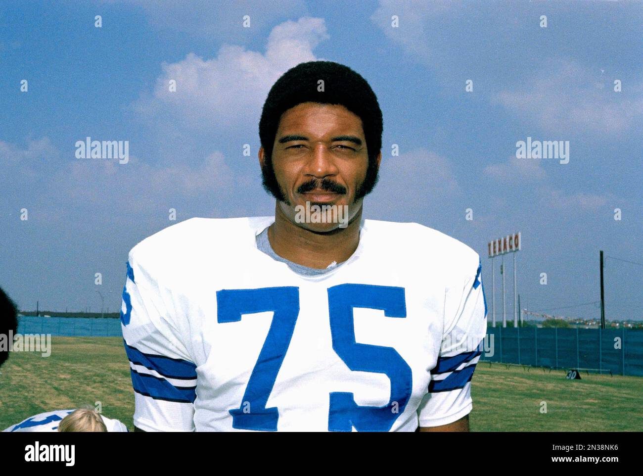 Defensive tackle Jethro Pugh (75) of the Dallas Cowboys, is shown in ...