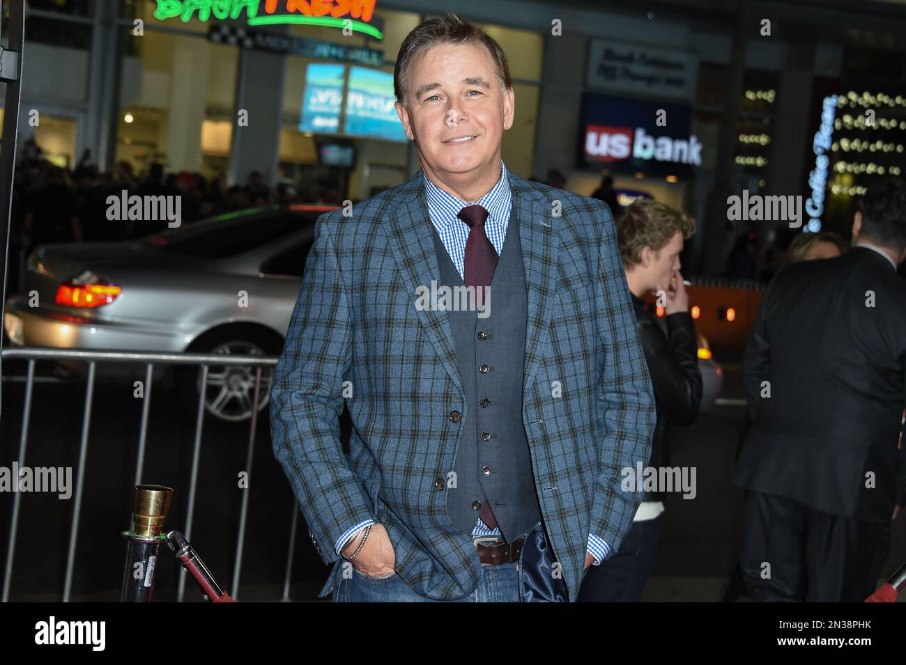 Spencer Garrett arrives at the world premiere of Blackhat at the TCL ...