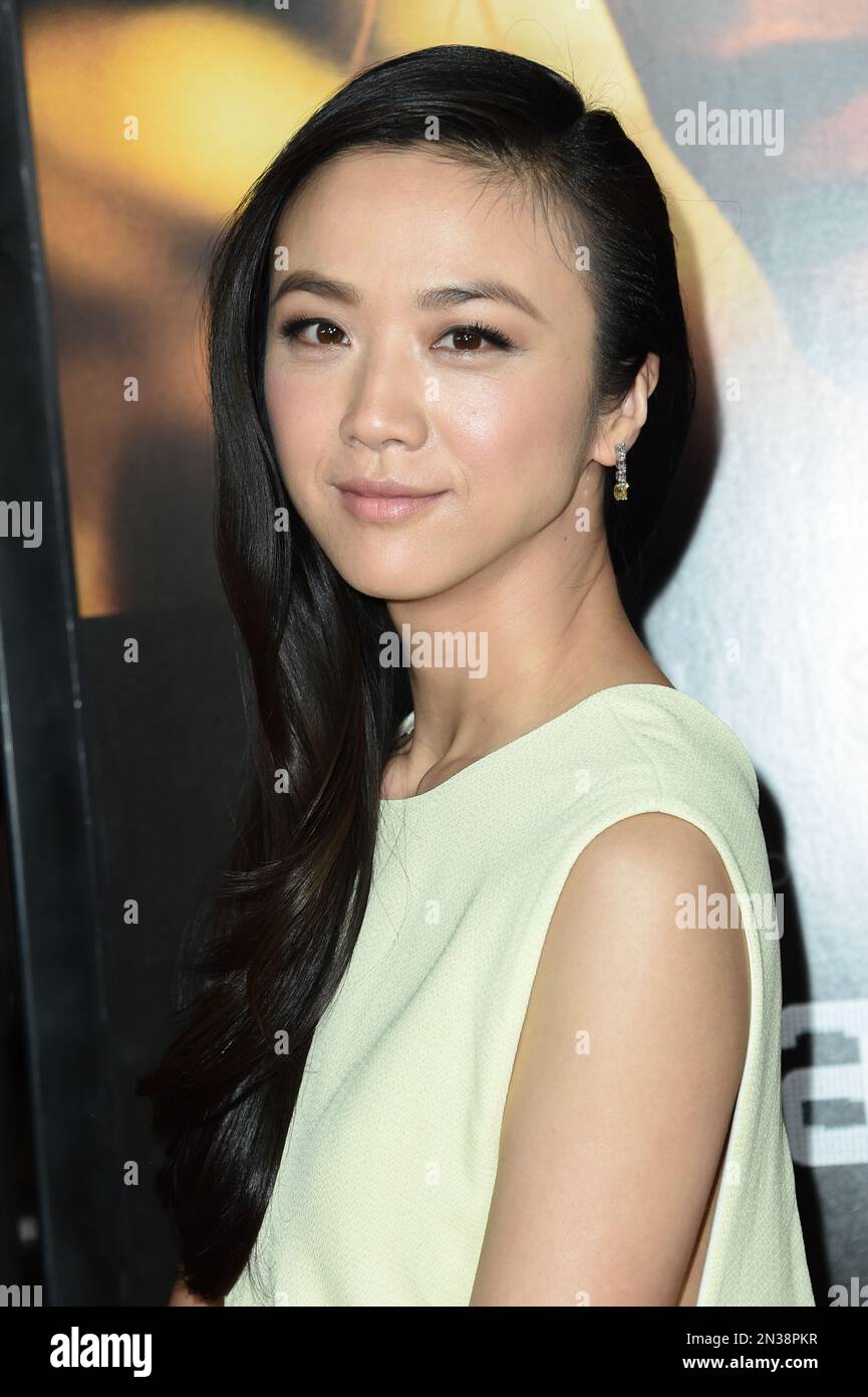 Tang Wei arrives at the world premiere of Blackhat at the TCL Chinese ...