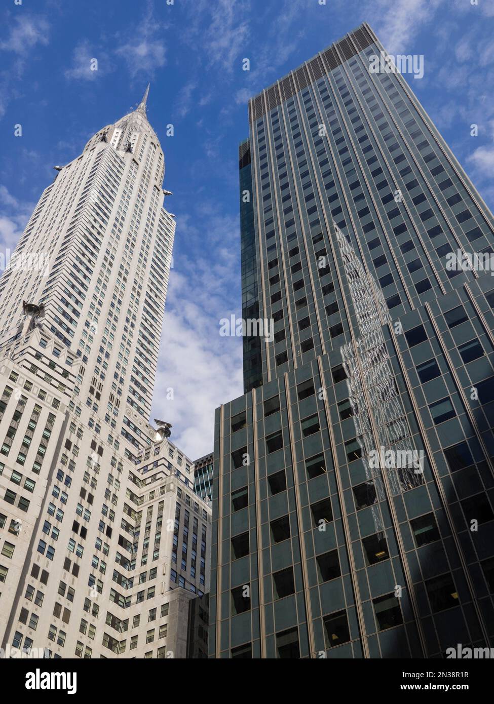 Chrysler Building with reflection, New York, USA Stock Photo - Alamy