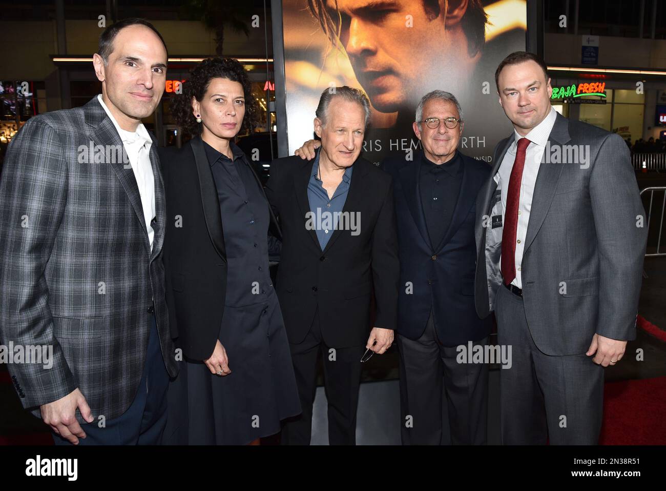 Jon Jashni, from left, Donna Langley, Chairman of Universal Pictures ...