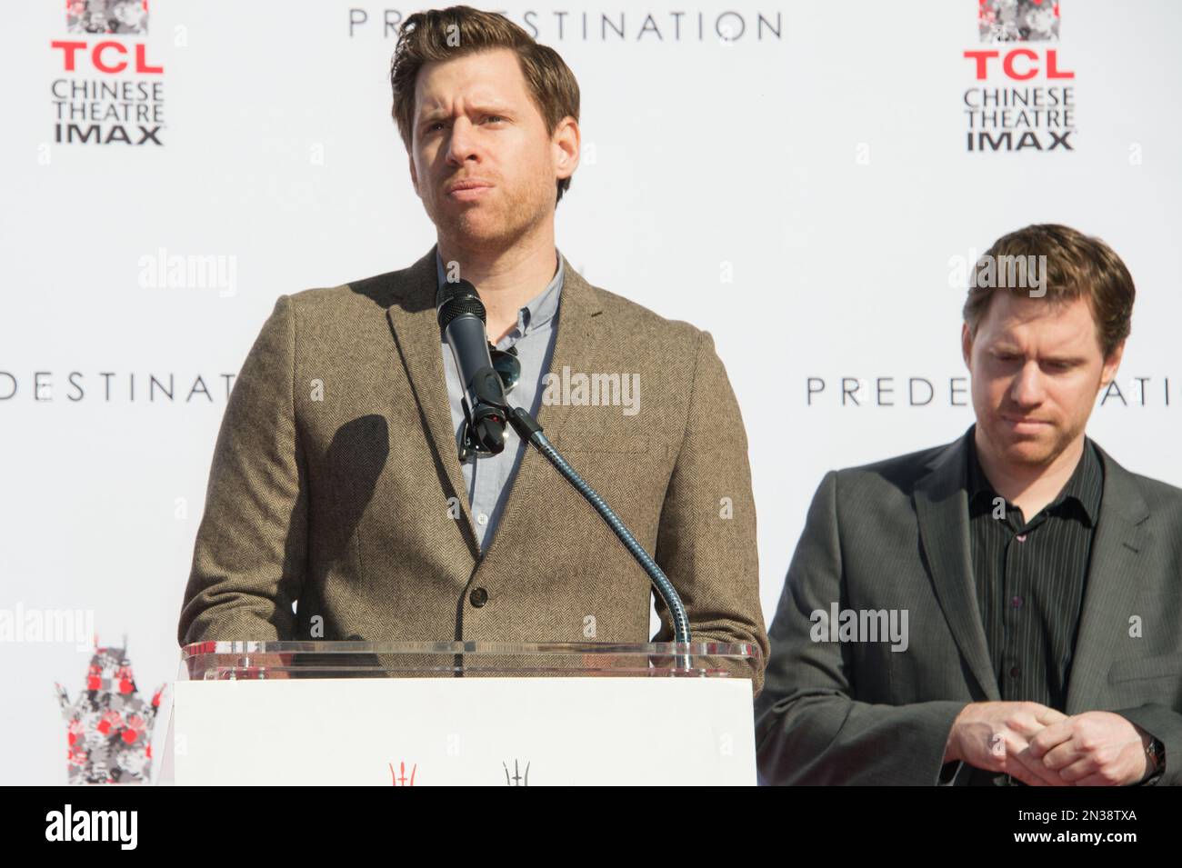 Michael Spierig attends The Ethan Hawke Handprint And Footprint ...