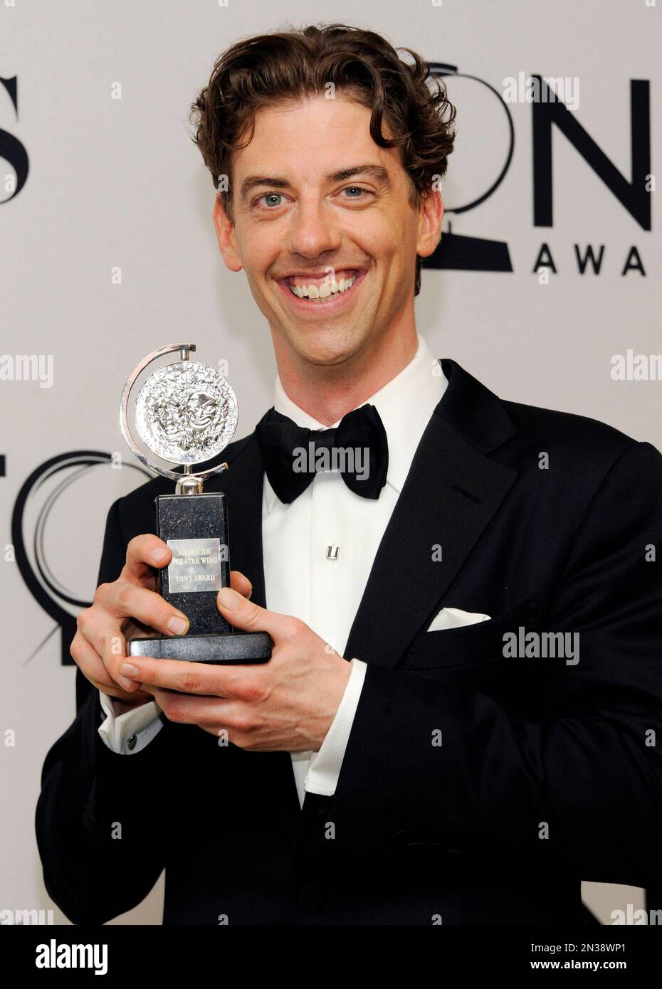 FILE - In this June 10, 2012 file photo, Christian Borle winner of Best ...