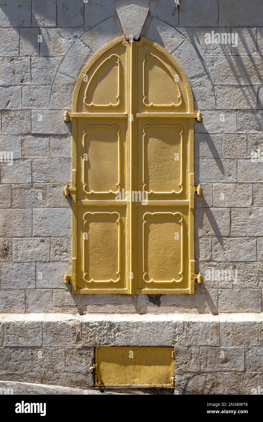 Bethlehem, West Bank, Palestine - 21 July 2022: Beautiful Yellow ...