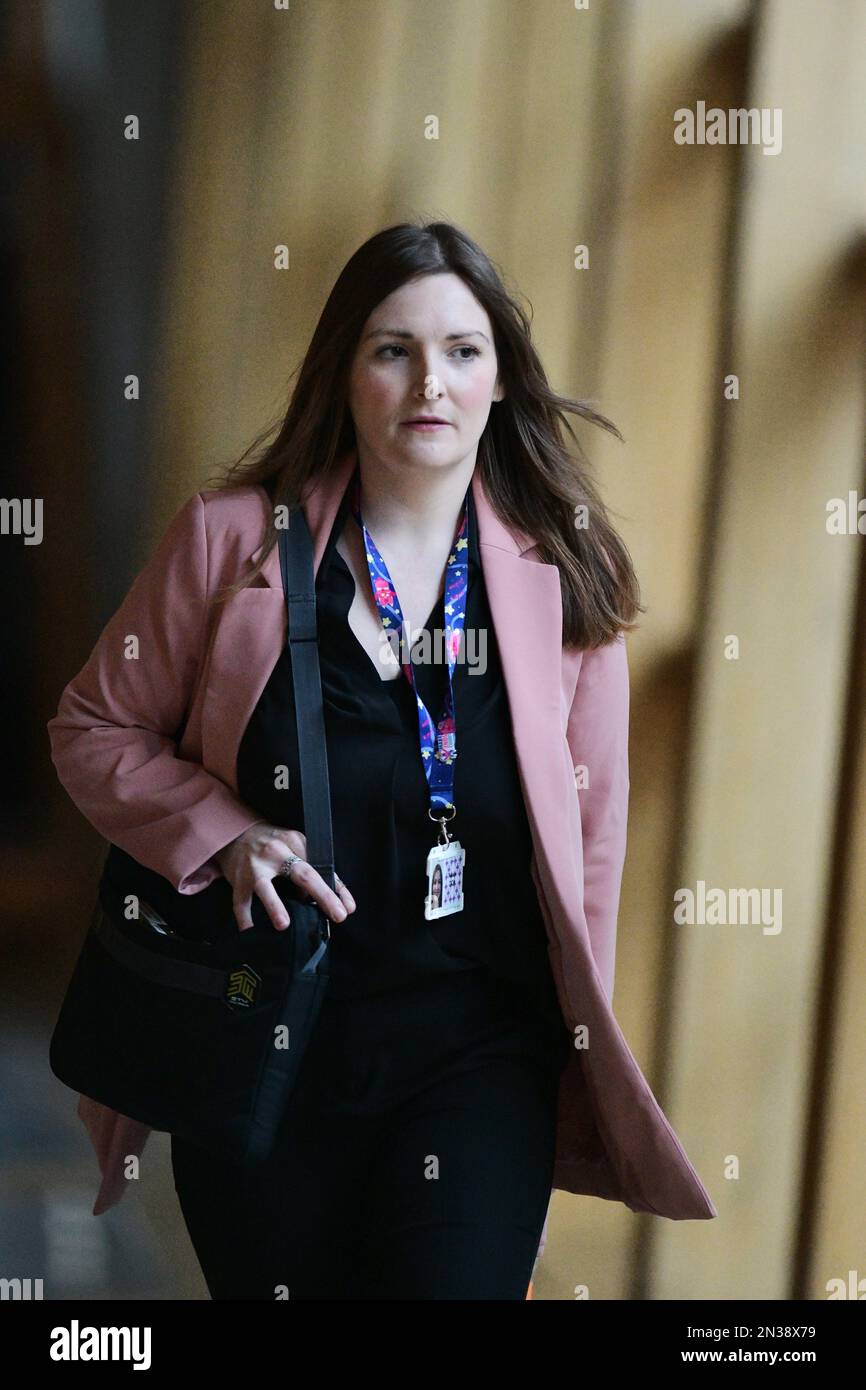 Edinburgh Scotland, UK 07 February 2023 Natalie Don at the Scottish ...