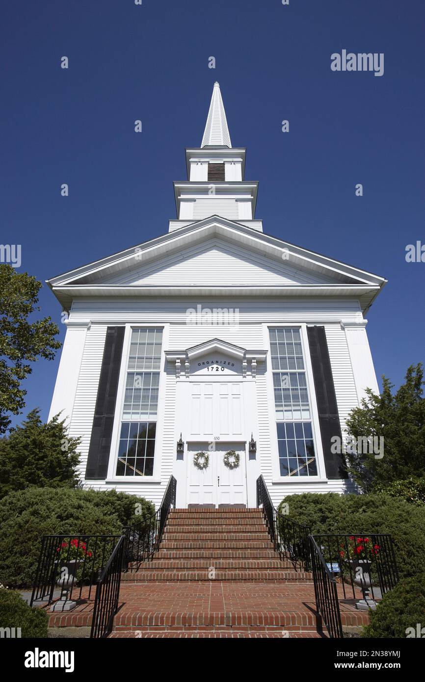 First Congregational Church, Chatham, Cape Cod, Massachusetts, USA ...