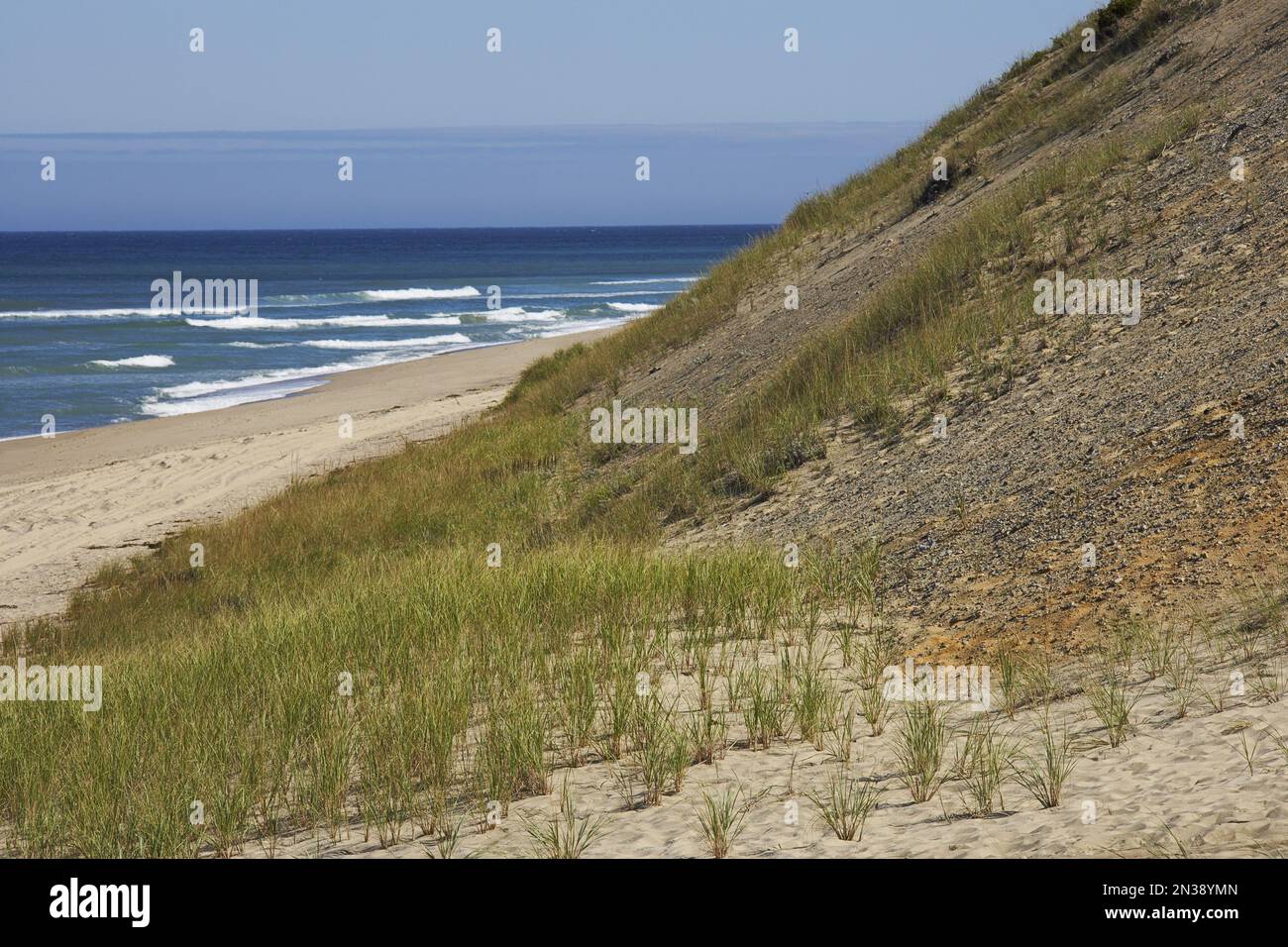 Sand Dunes, Marconi Beach, Cape Cod National Seashore, Wellfleet, Cape ...