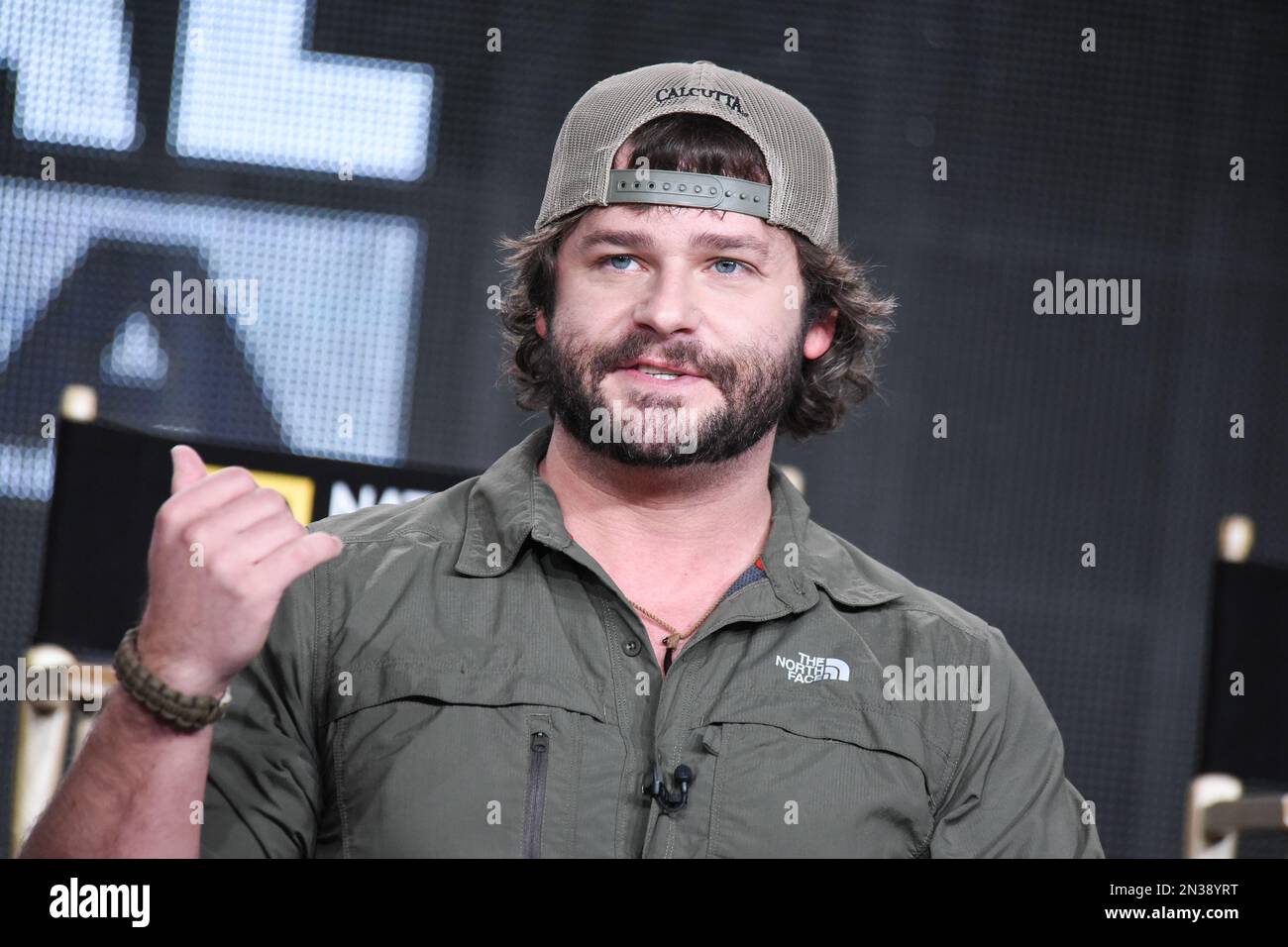 Daniel Dean on stage at National Geographic Channel 2015 Winter TCA on ...