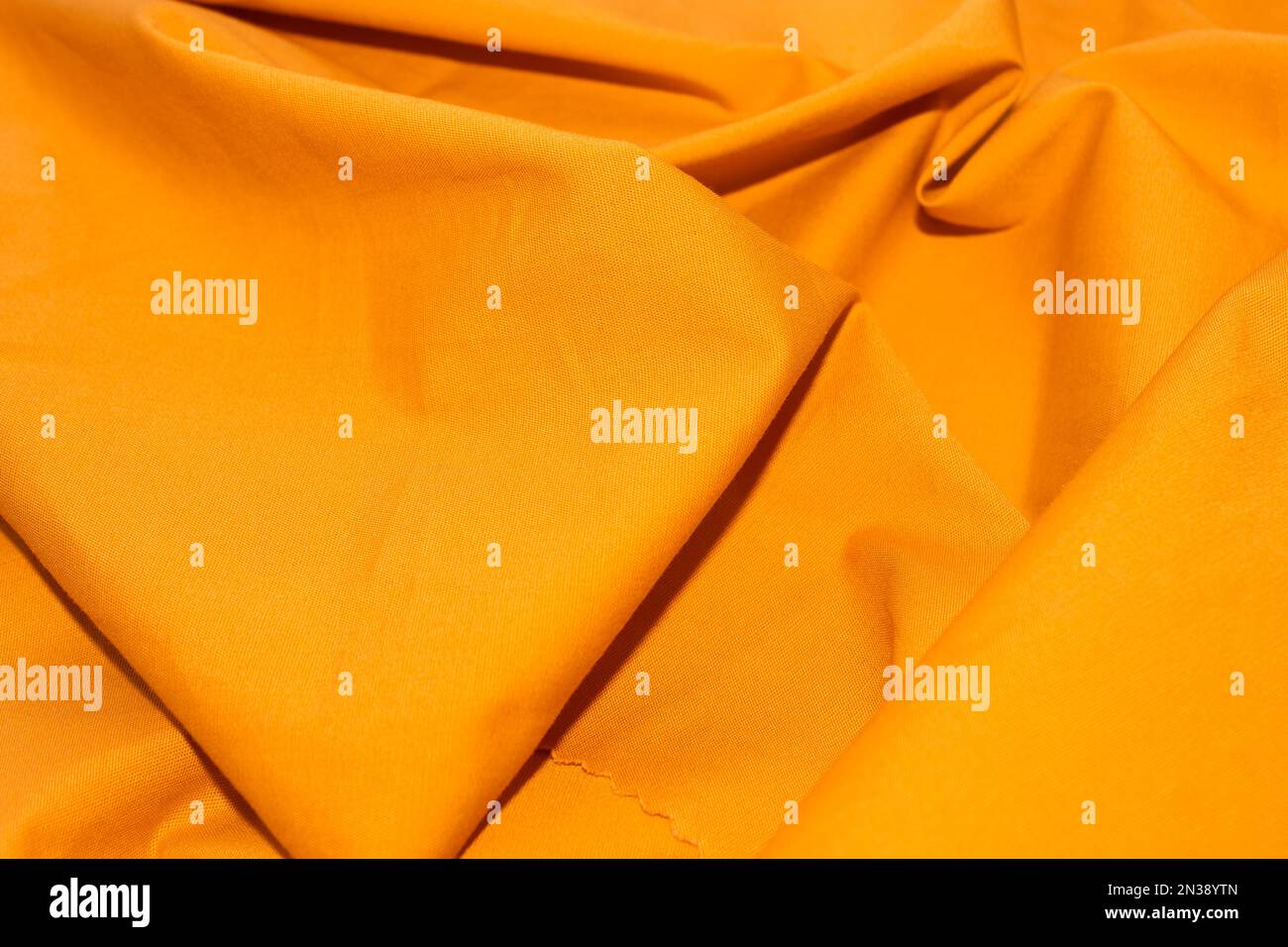 Close up to a beautiful golden cotton cloth texture Stock Photo - Alamy