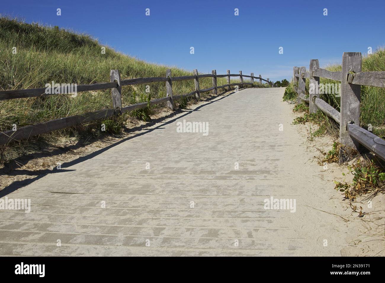 Boardwalk, Cape Cod National Seashore, Cape Cod, Massachusetts, USA ...