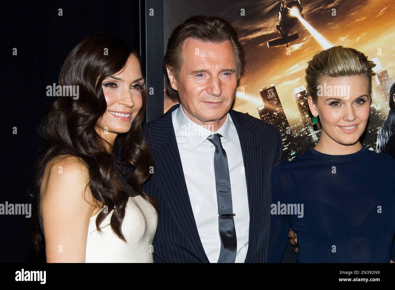 Famke Janssen And Liam Neeson