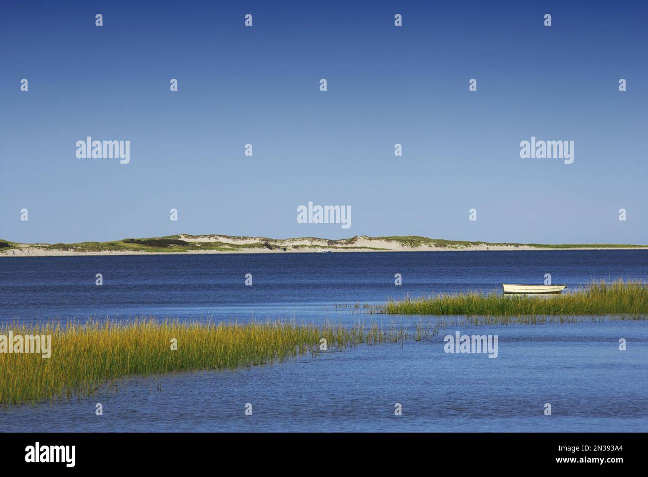 Overview of Coastal Region, Barnstable, Cape Cod, Massachusetts, USA ...