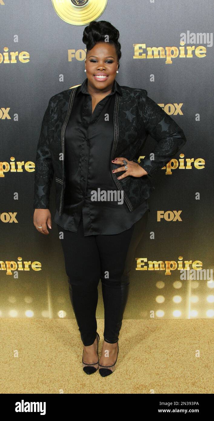 Amber Riley seen at LA Premiere Of "Empire" at Arclight Cinema Dome on ...