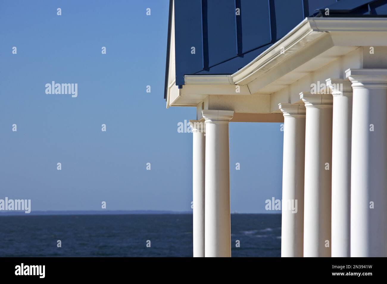 Building Exterior, Falmouth, Cape Cod, Massachusetts, USA Stock Photo ...