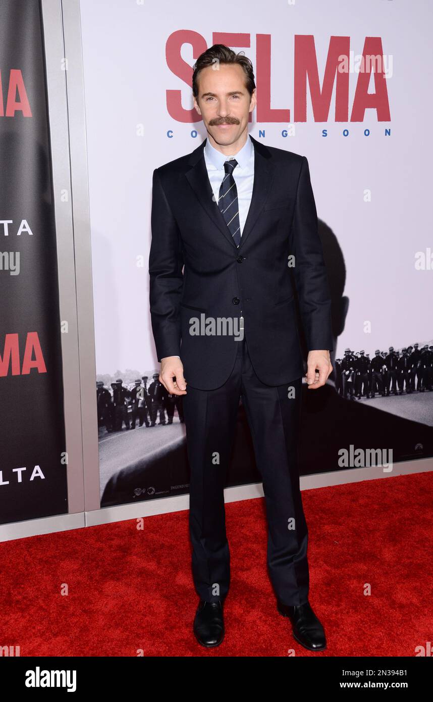 Actor Alessandro Nivola attends the premiere of "Selma" at the Ziegfeld ...