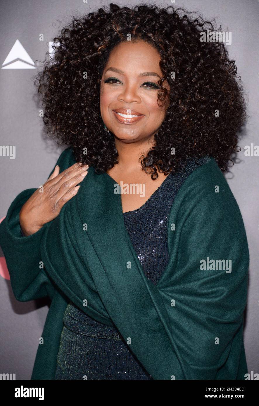 Producer Oprah Winfrey attends the premiere of "Selma" at the Ziegfeld ...