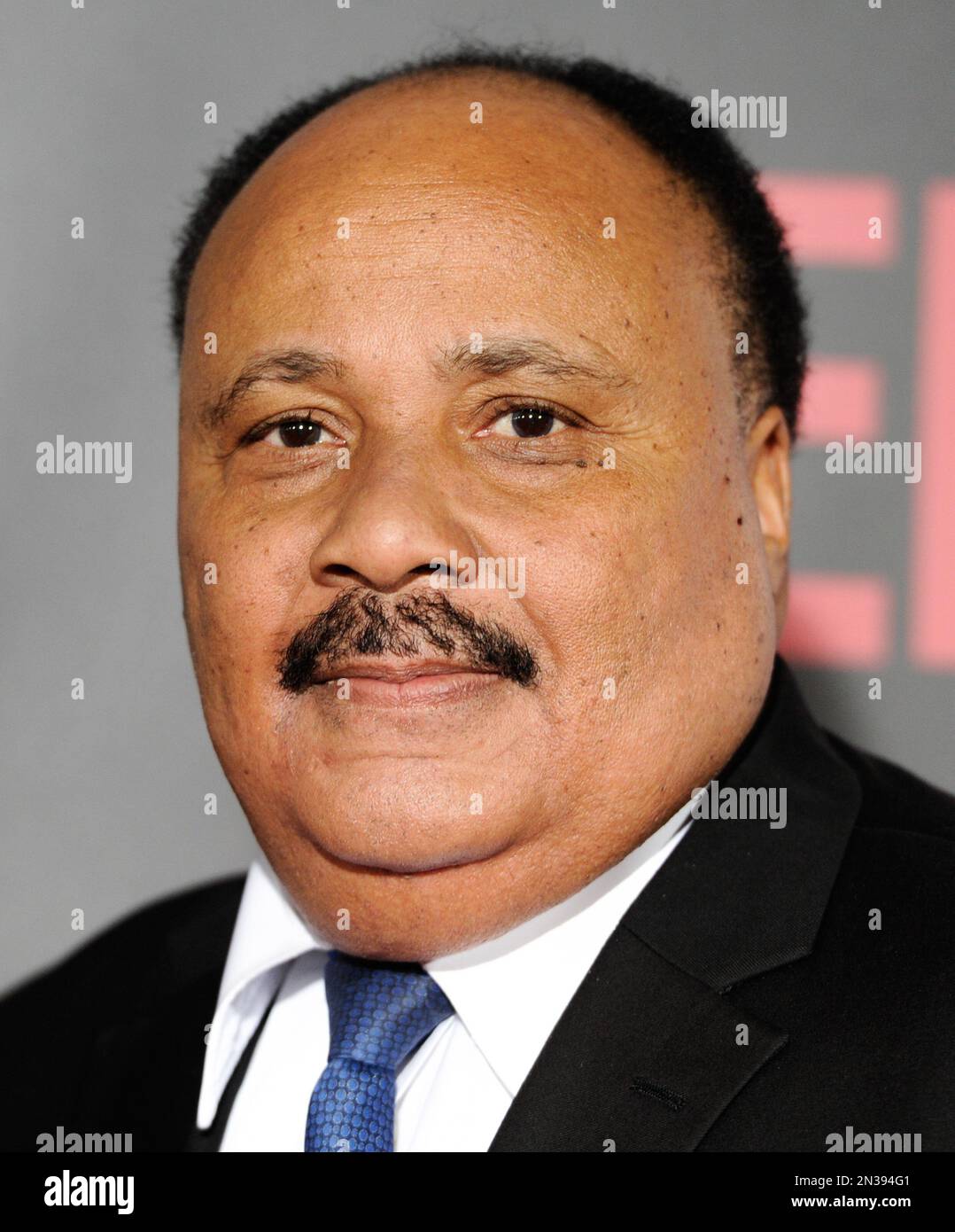 Martin Luther King III attends the premiere of "Selma" at the Ziegfeld ...