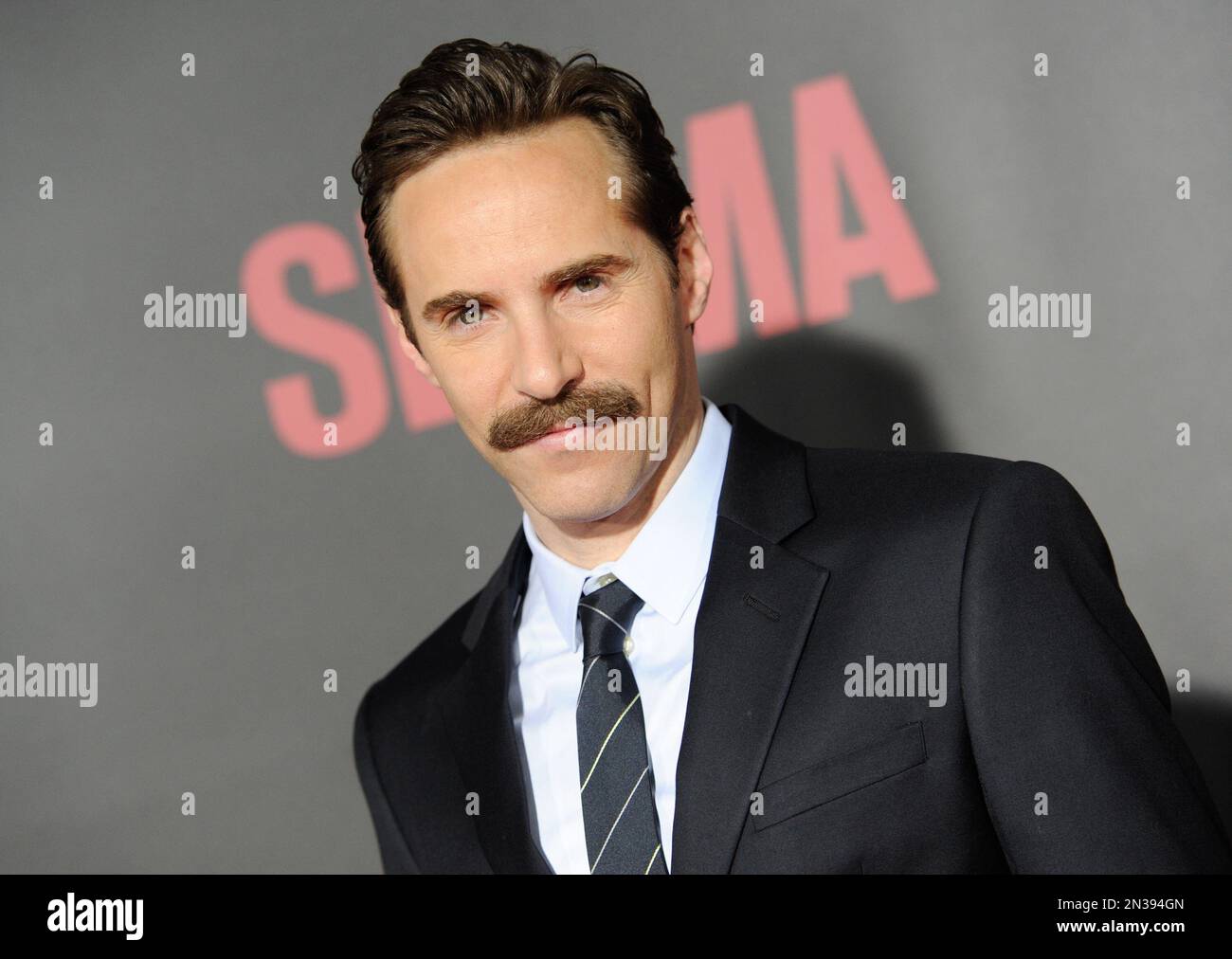 Actor Alessandro Nivola attends the premiere of "Selma" at the Ziegfeld ...