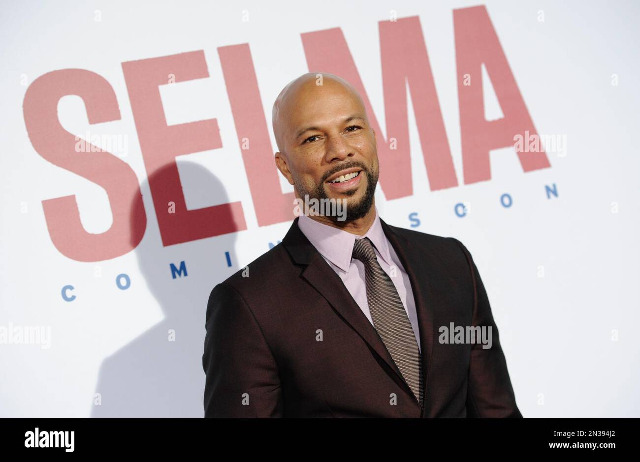 Common attends the premiere of "Selma" at the Ziegfeld Theatre on ...