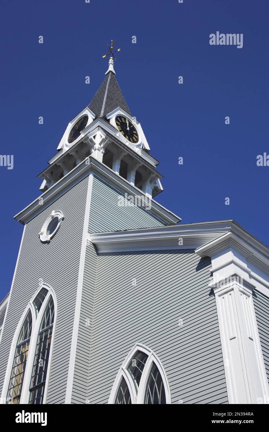 The First Church Meetinghouse, Sandwich, Cape Cod, Massachusetts, USA ...